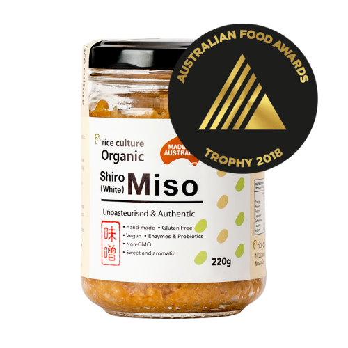 [SWEET, LIGHT & AROMATIC] Australian Organic Shiro (White) Miso – Rice ...